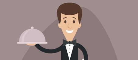 How to Create a Simple Cartoon Waiter in Adobe Illustrator | Design Chair
